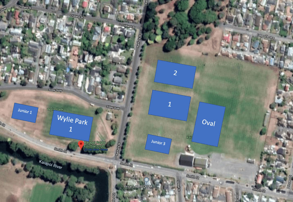 Canterbury Rugby Union - Field Maps