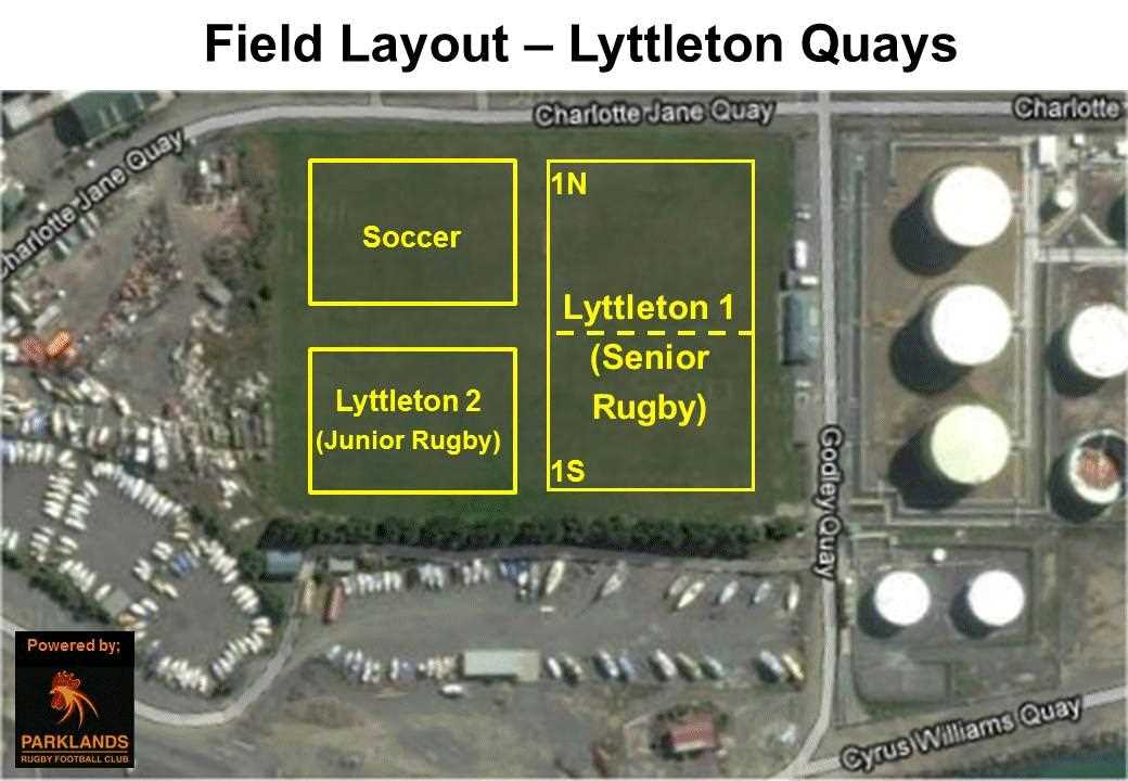 Canterbury Rugby Union - Field Maps