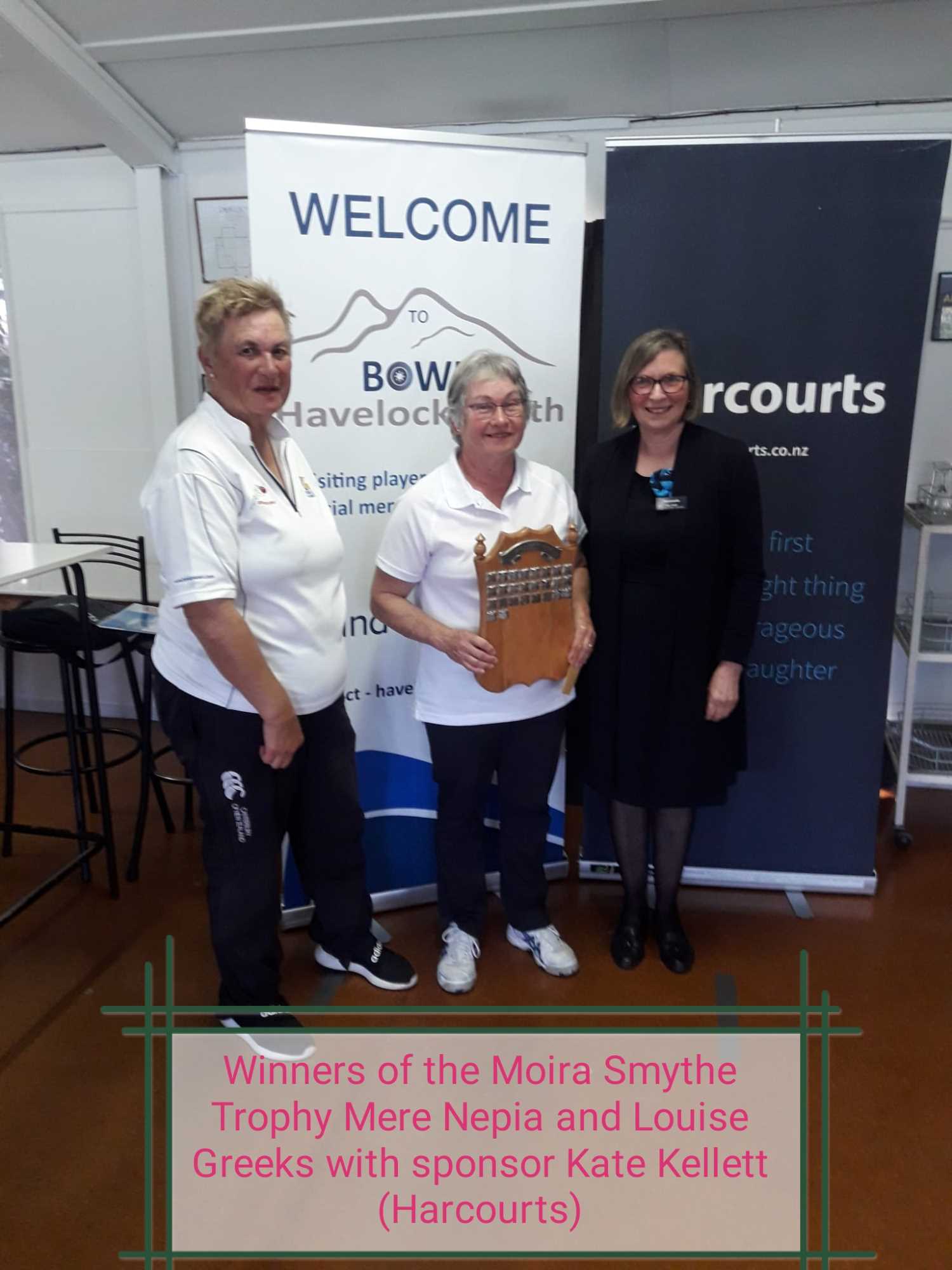 Kate Kellet - Harcourts Moira Smythe Trophy