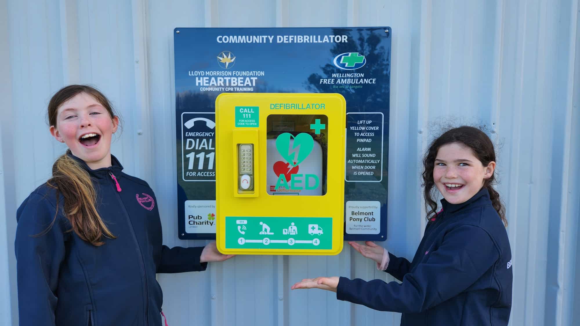 community-aed-installed