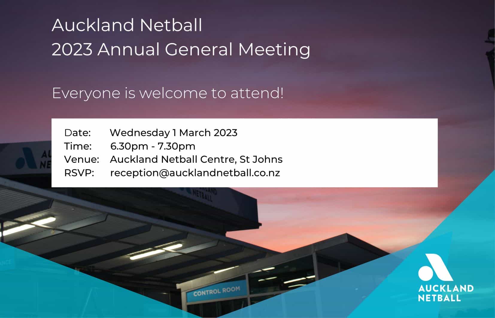 Auckland Netball Centre - HOME