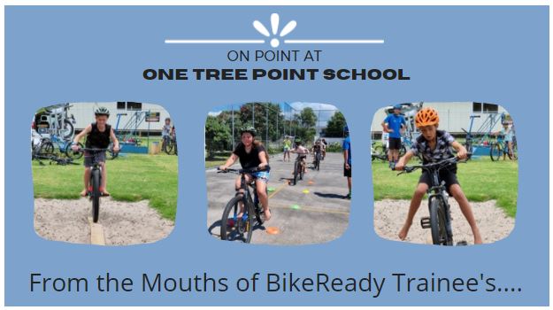 One Tree Point School Bike Fun