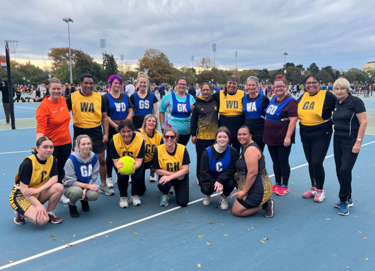 Saturday Walking Netball takes Centre stage