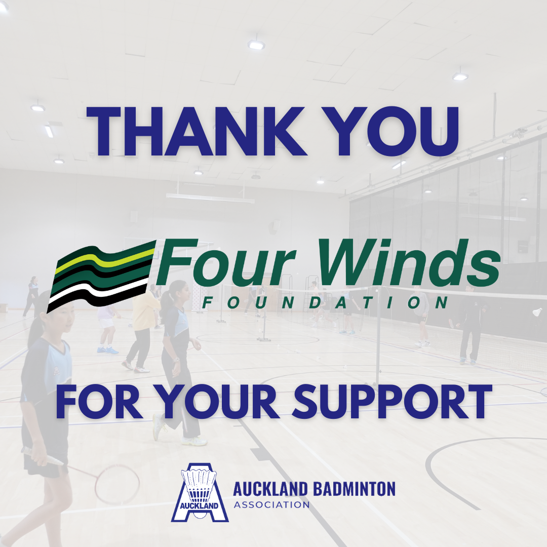 auckland-badminton-secures-funding-grant-from-four-winds-foundation