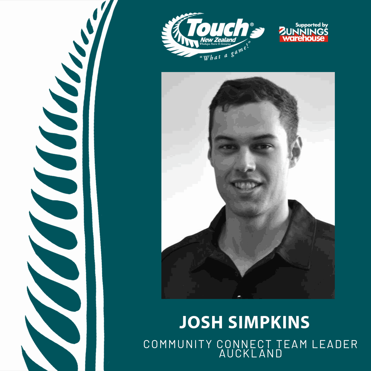 Appointment of Josh Simpkins, Community Connect Team Leader - Auckland