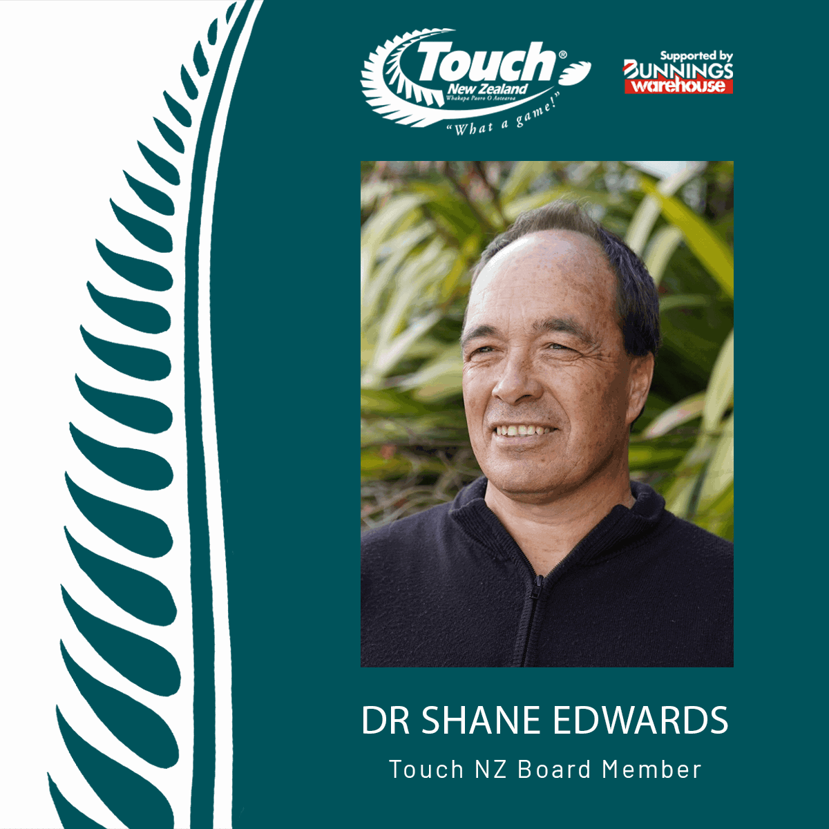 Dr. Shane Edwards joins Touch New Zealand Board