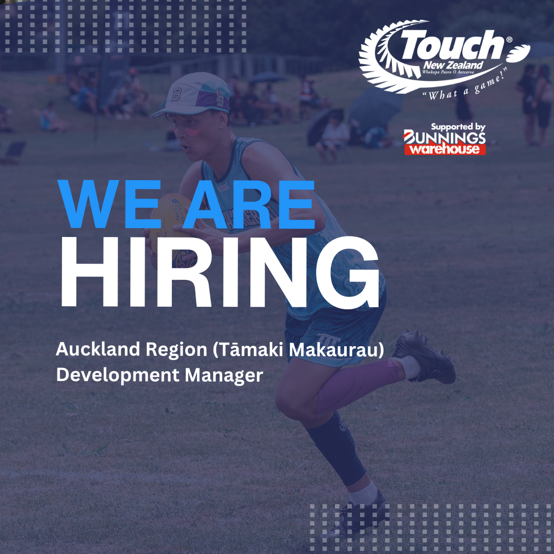Work with us - Touch NZ Auckland Region (Tāmaki Makaurau) Development Manager