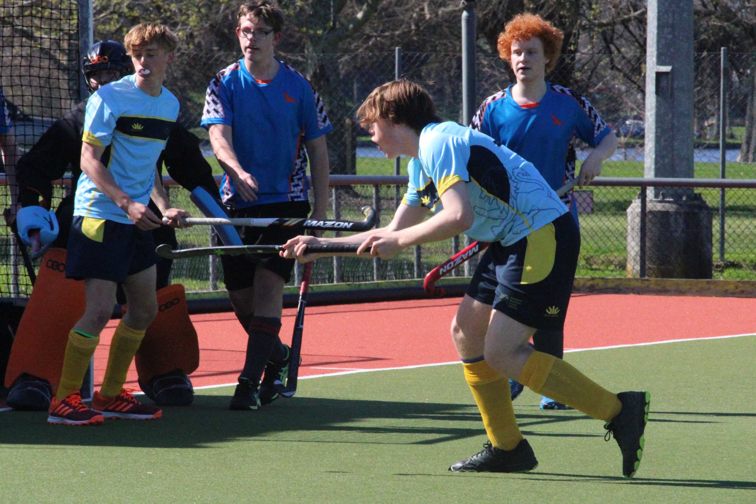 Hockey: Boys compete in the Olympic Stick tournament