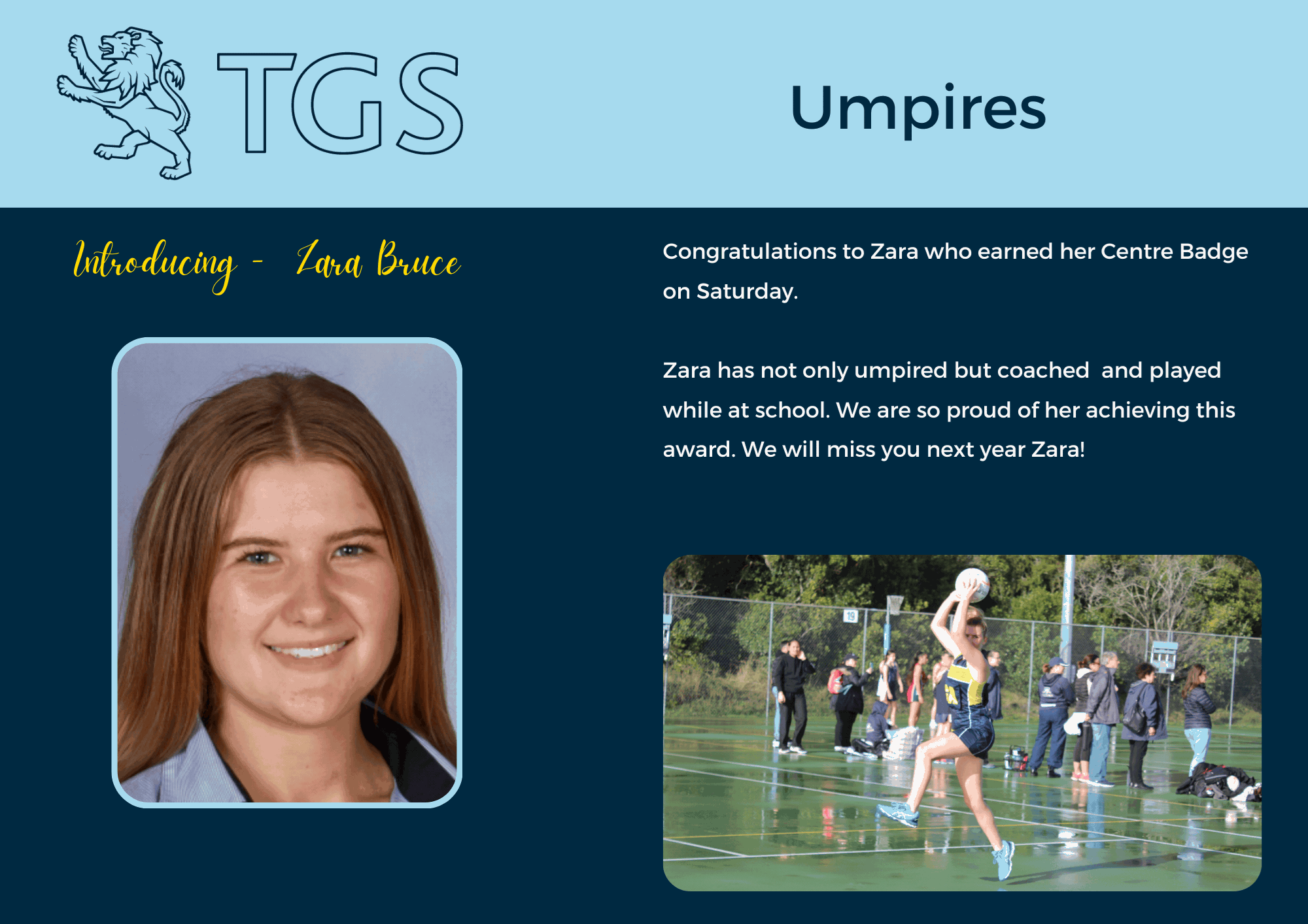 Netball Newsletter 11