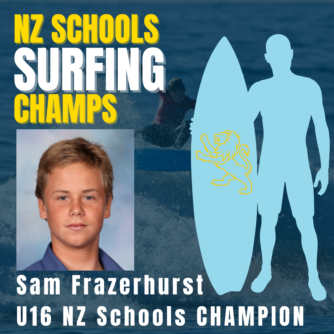 Surfing: Sam shines in Raglan