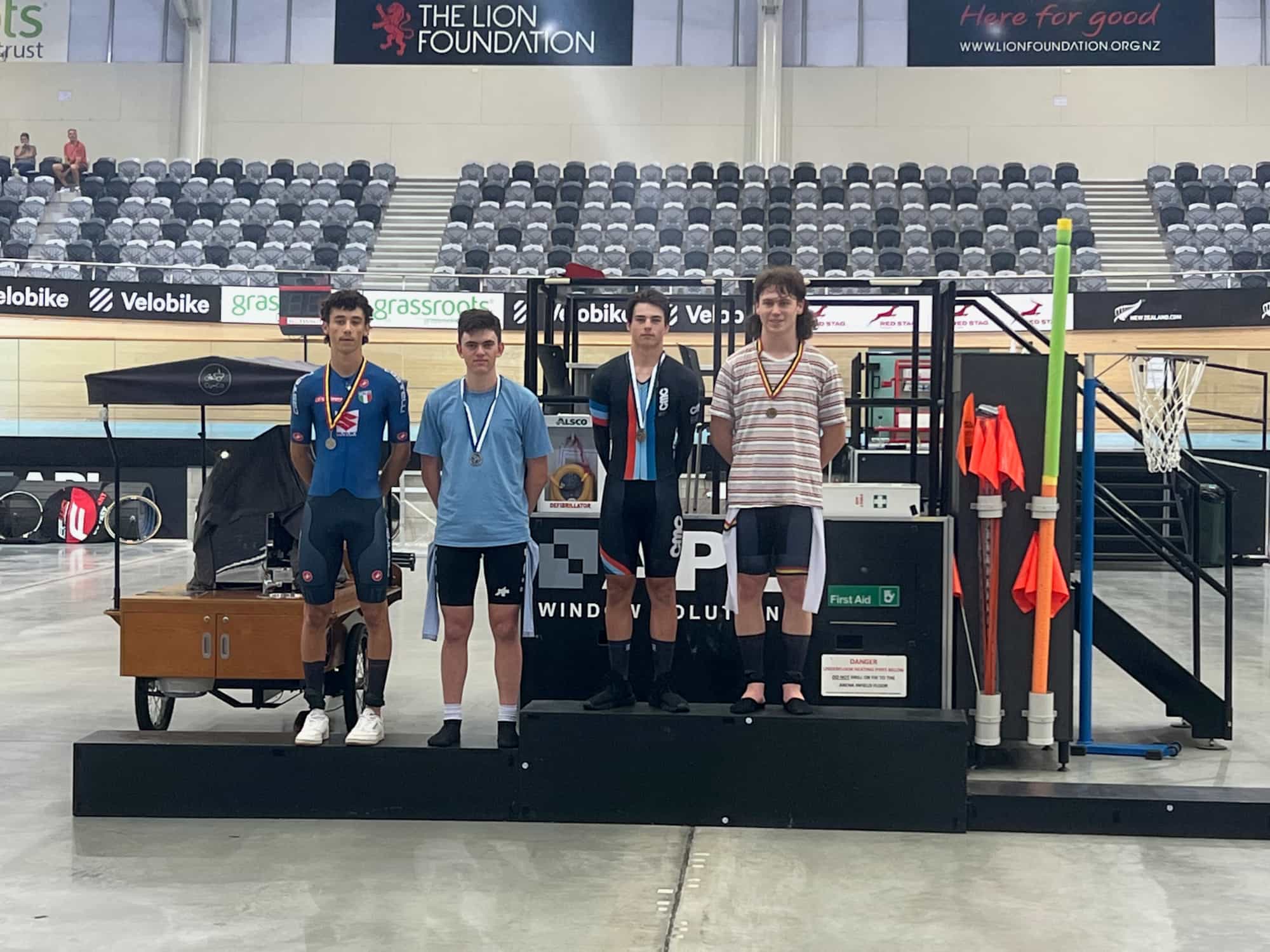 Cycling: Jack Gerken in the medals