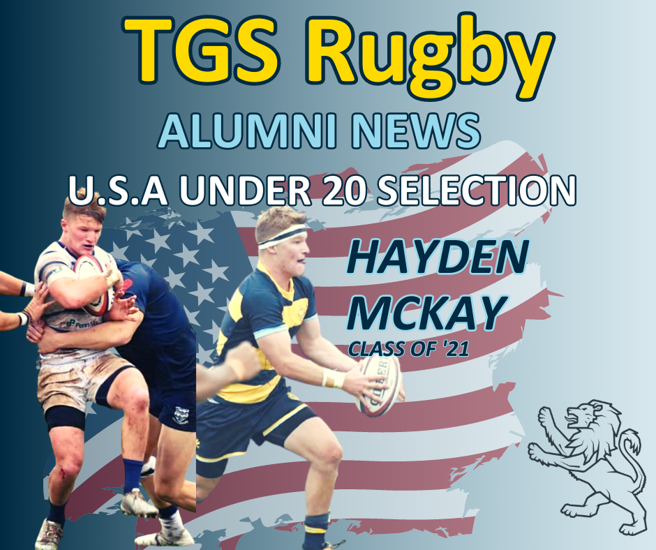 Rugby: Alumni news - Hayden McKay named in USA under 20 team