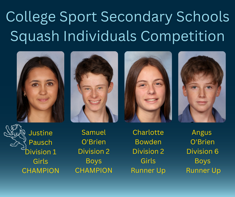 Squash: College Sport Secondary Schools Individuals Competition