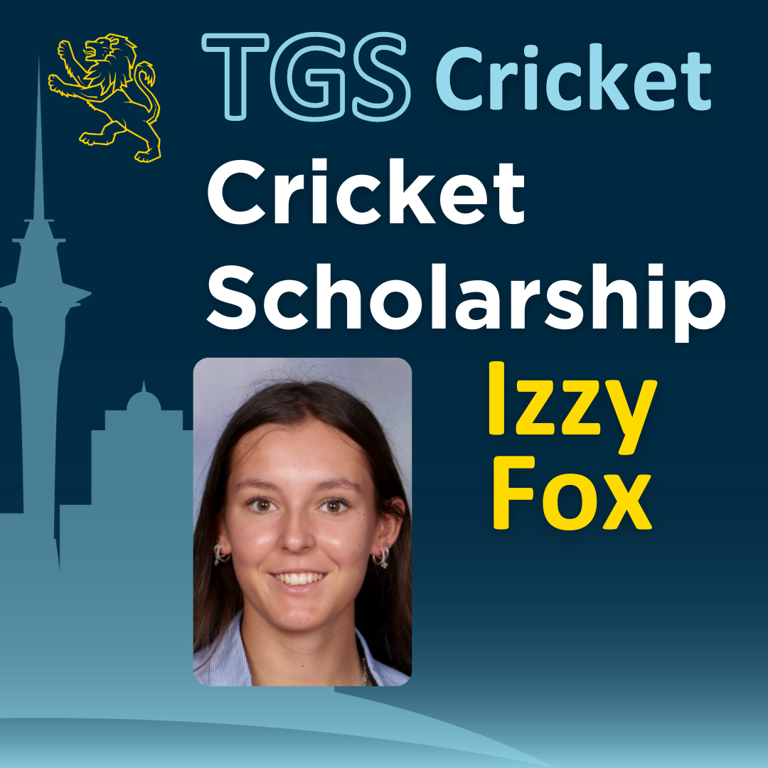 Cricket: Scholarship for Izzy Fox