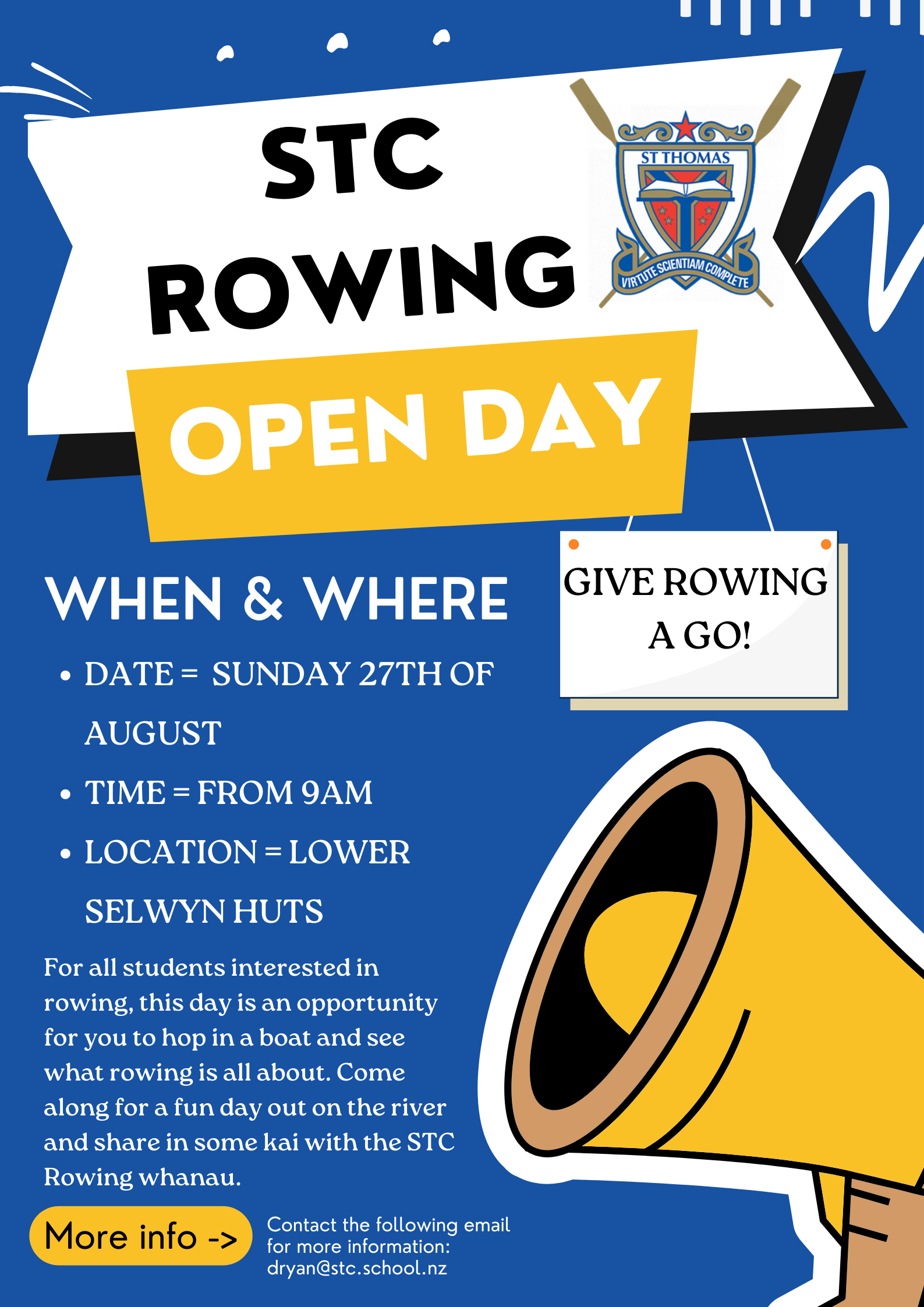 STC Rowing Open Day