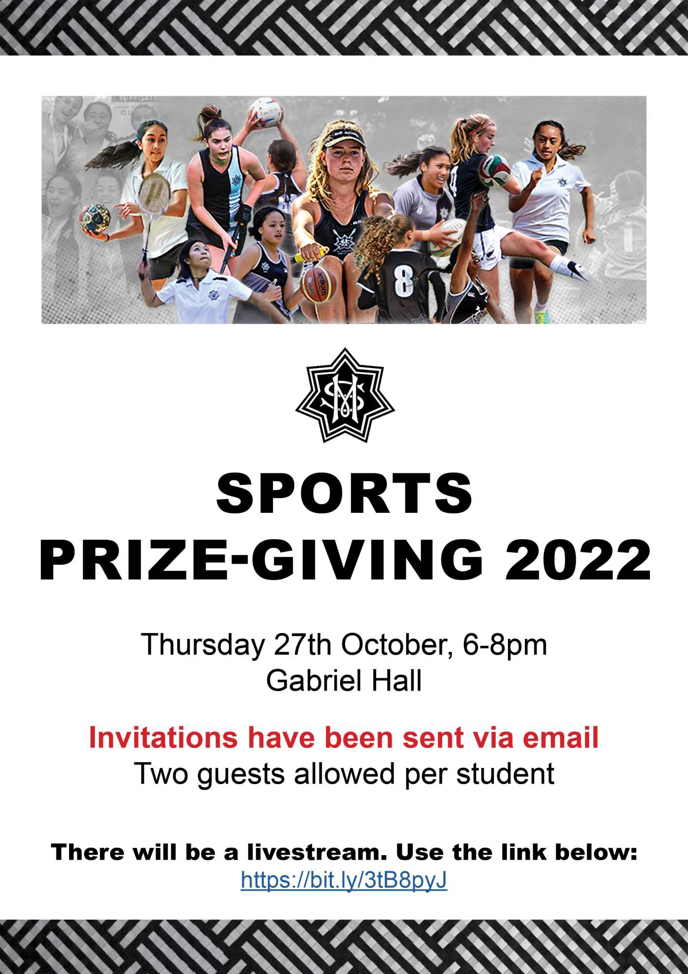 Sports Prize-giving on 27th October, 2022