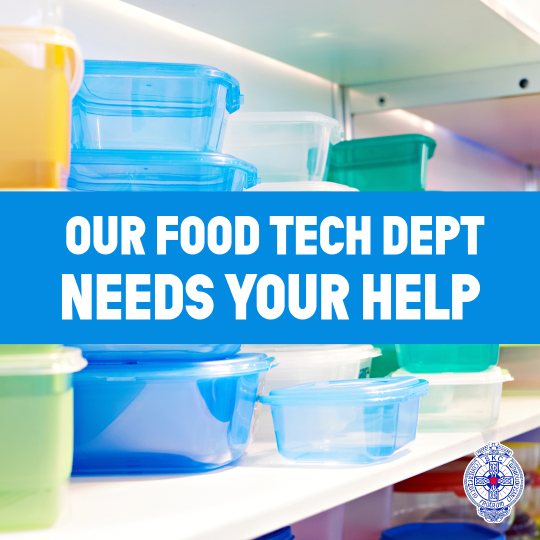 Food Tech dept needs your help