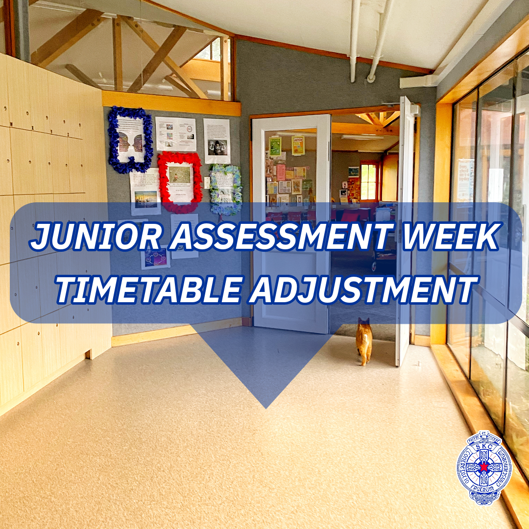 Junior Assessment Week Timetable Adjustment