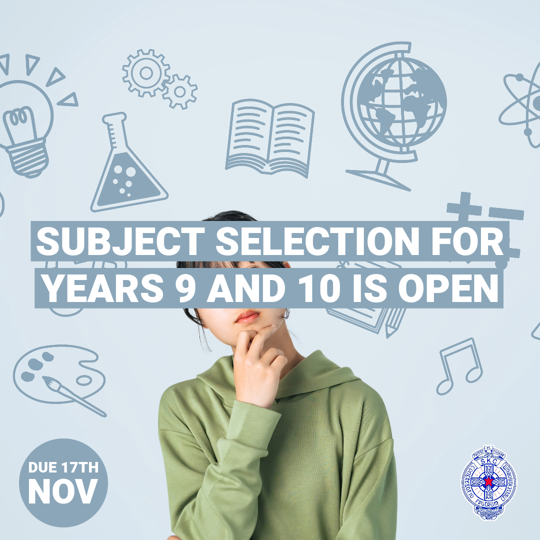 Subject Selection Year 9 and 10