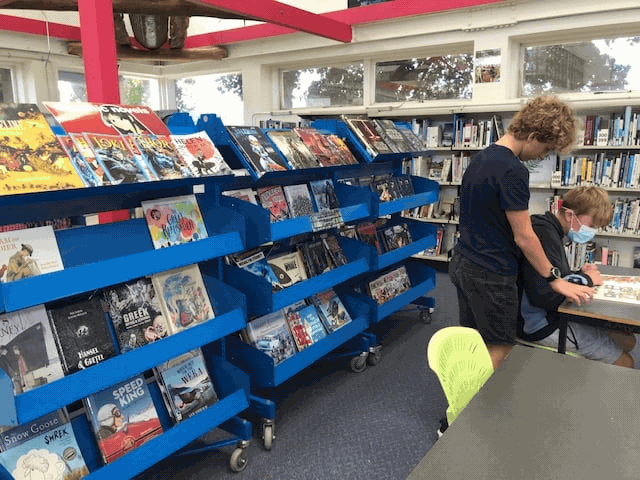 Motueka High School - Our Library