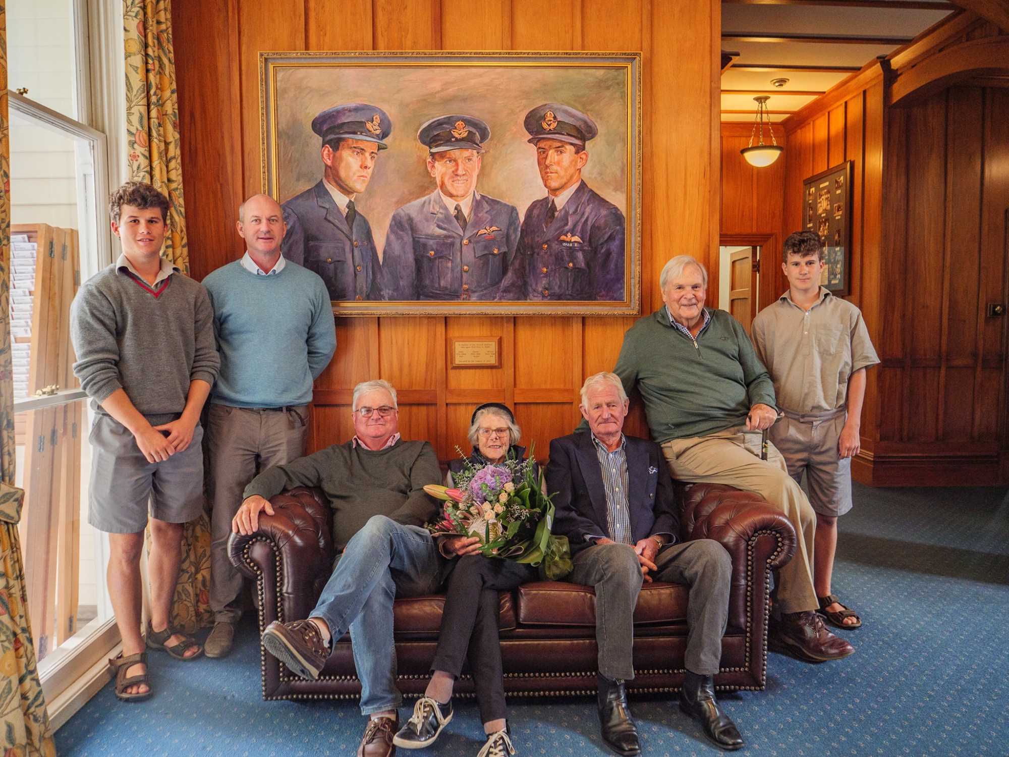 A Special Visit from Four Generations of the Herrick Family