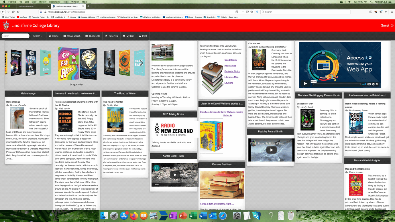 College Library App