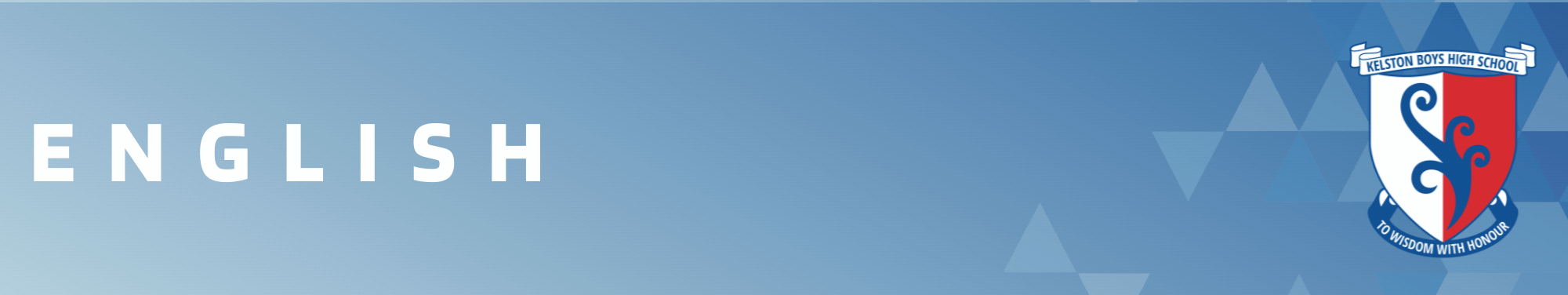 Kelston Boys' High School - English