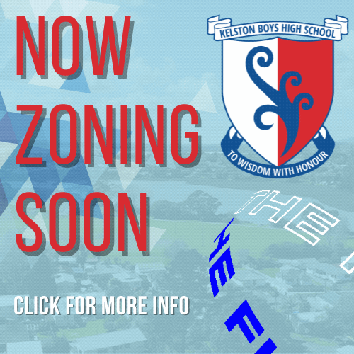 Zoning - COMING SOON to Kelston Boys'