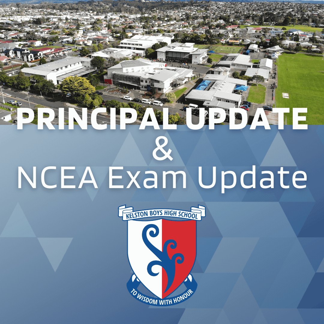 TERM 4 UPDATE: Principal Update & New Exam Timetable