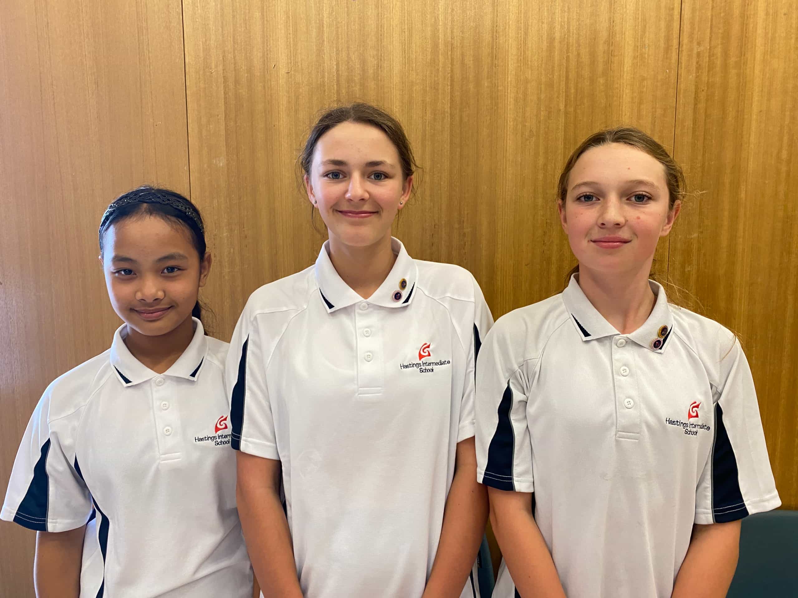 Hastings Intermediate School - Student leaders