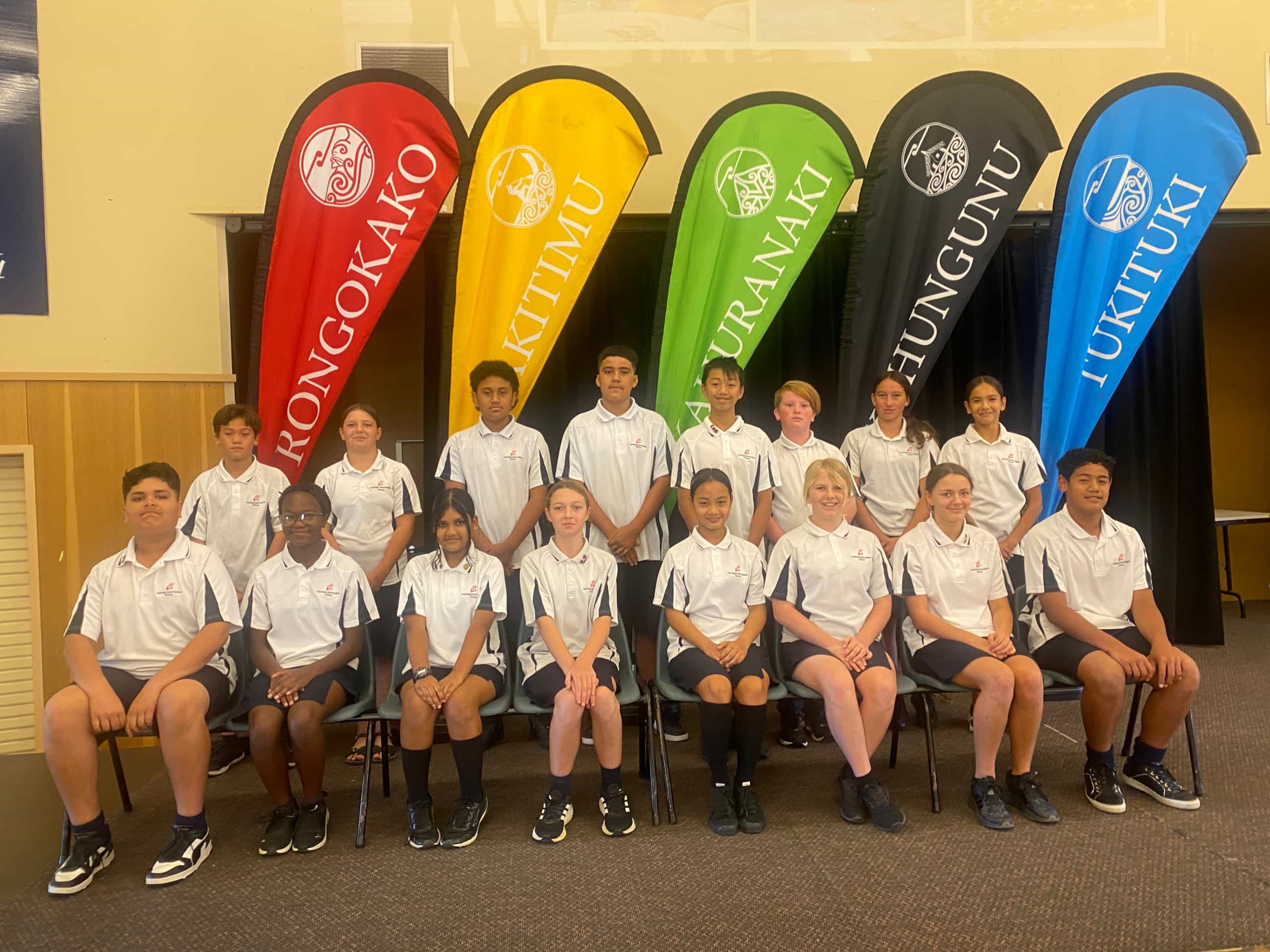 Hastings Intermediate School - Student leaders