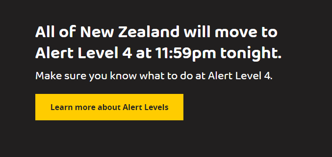 Covid Lockdown Level 4 - School closed for next 3 days