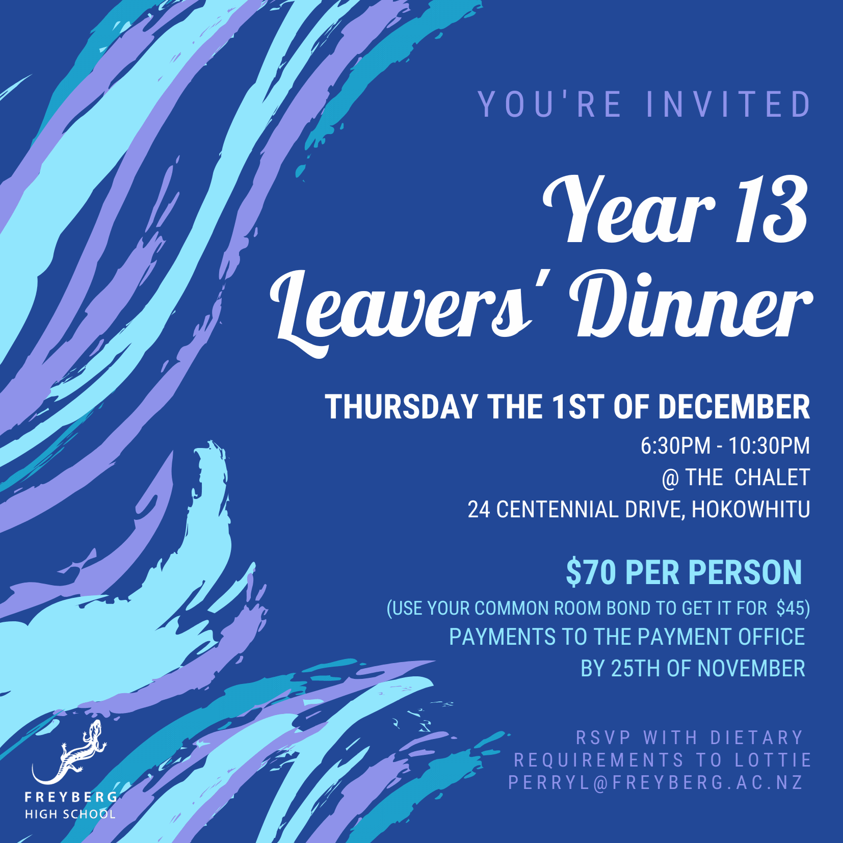 Leavers' Dinner 2022