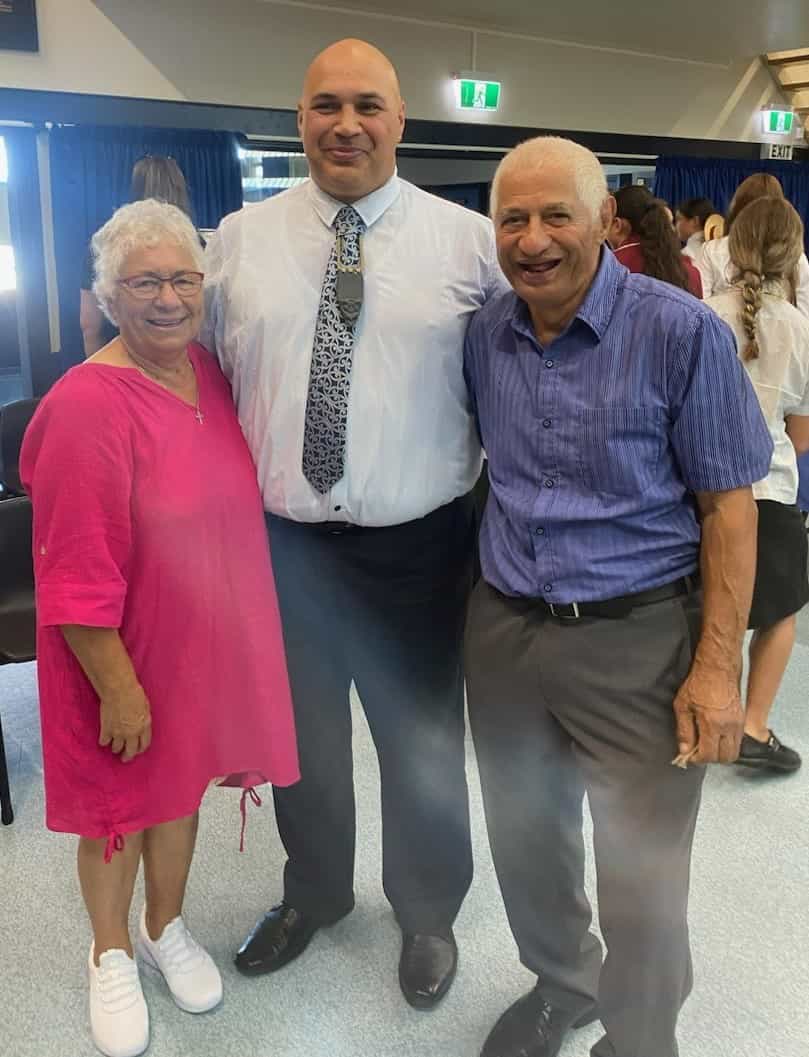 Mr Tiuka Welcomed to Taradale High School