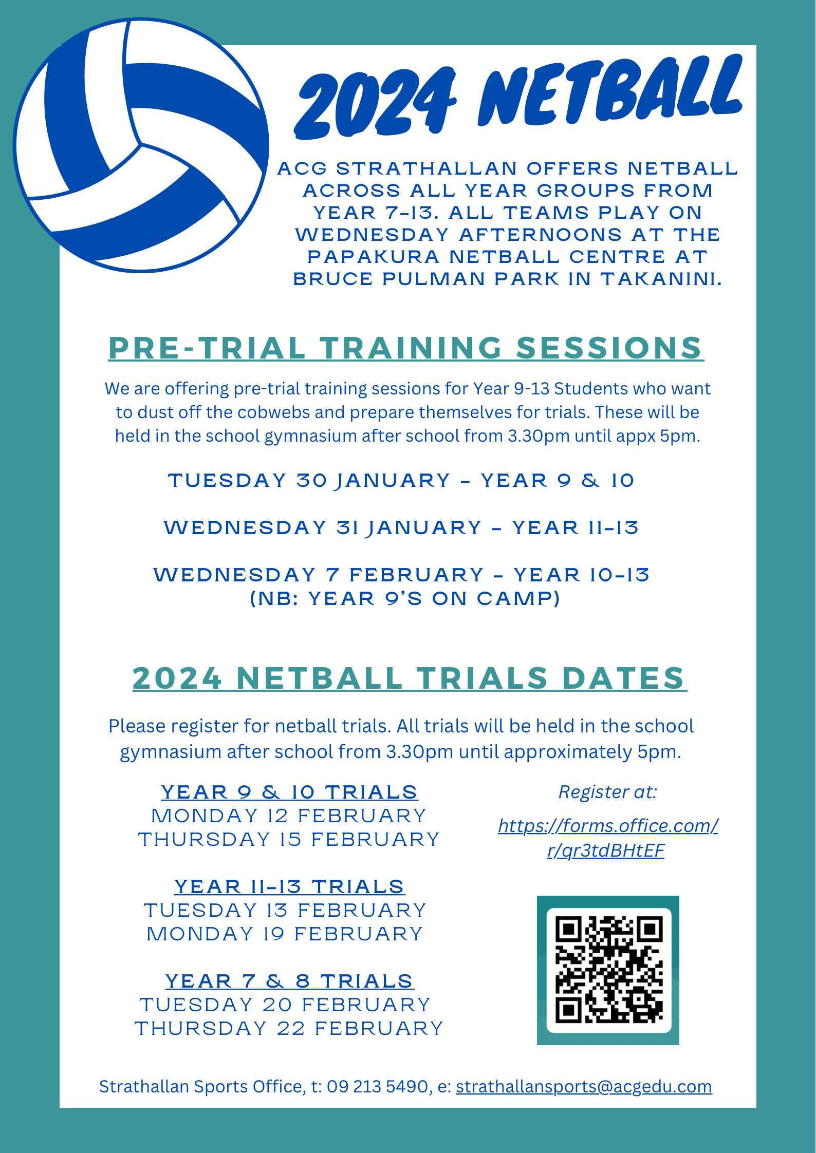 ACG Strathallan - Netball
