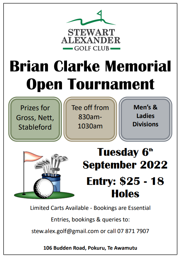 Stewart Alexander Golf Club - Home