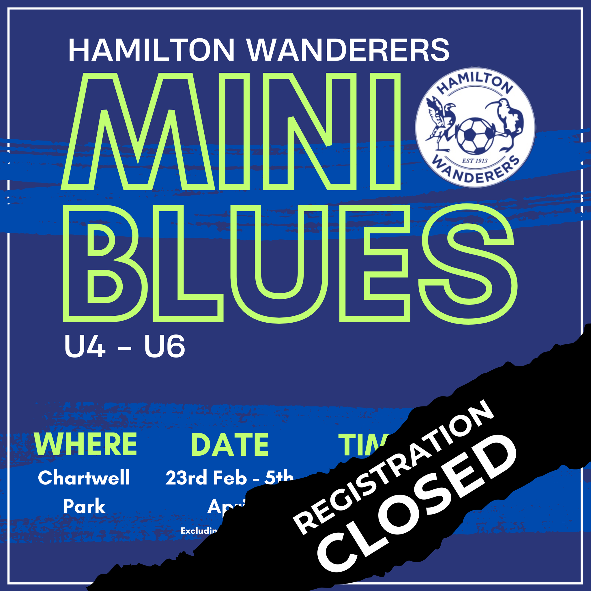 Hamilton Wanderers - Mini Blues