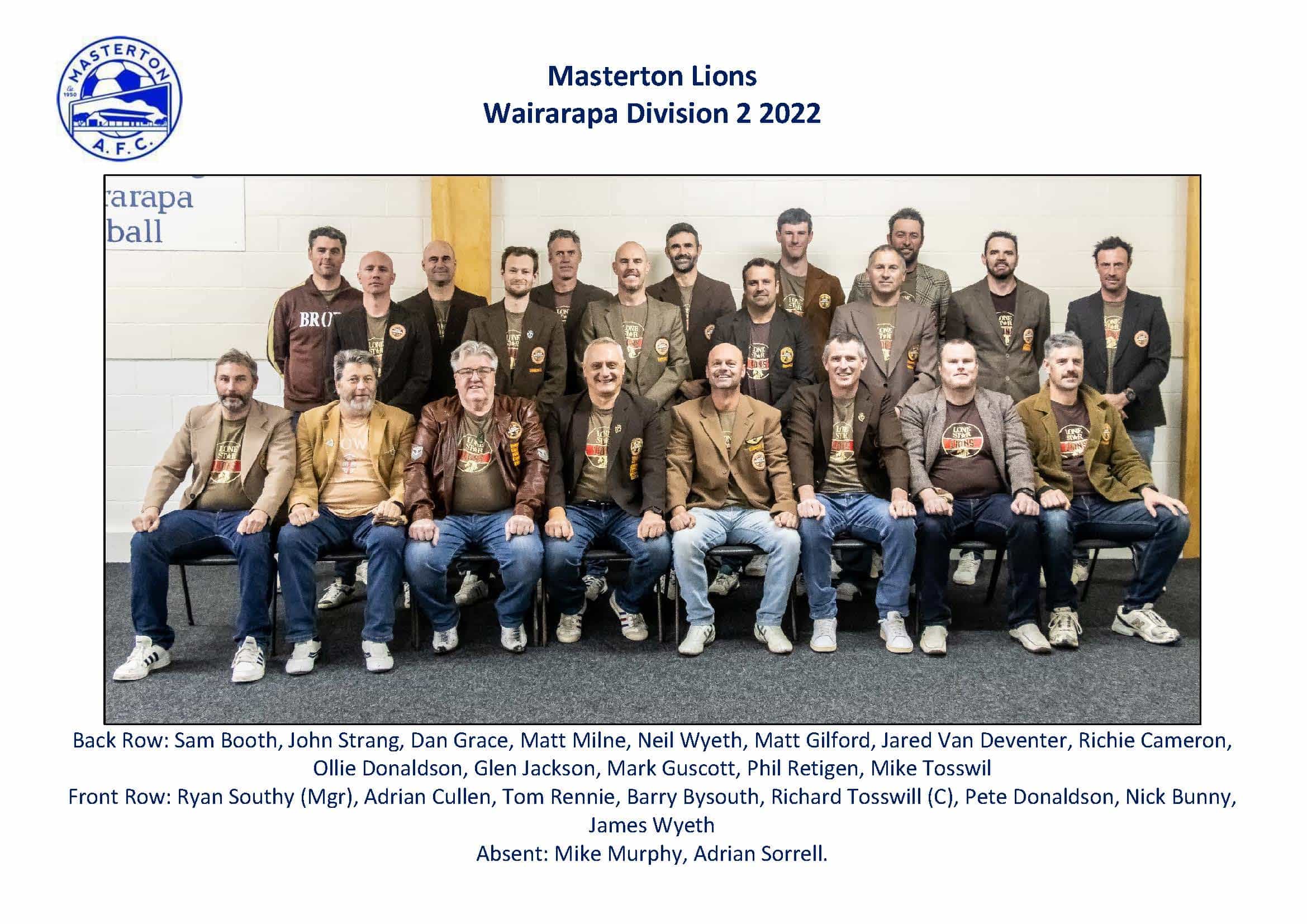 Masterton AFC - The Lions