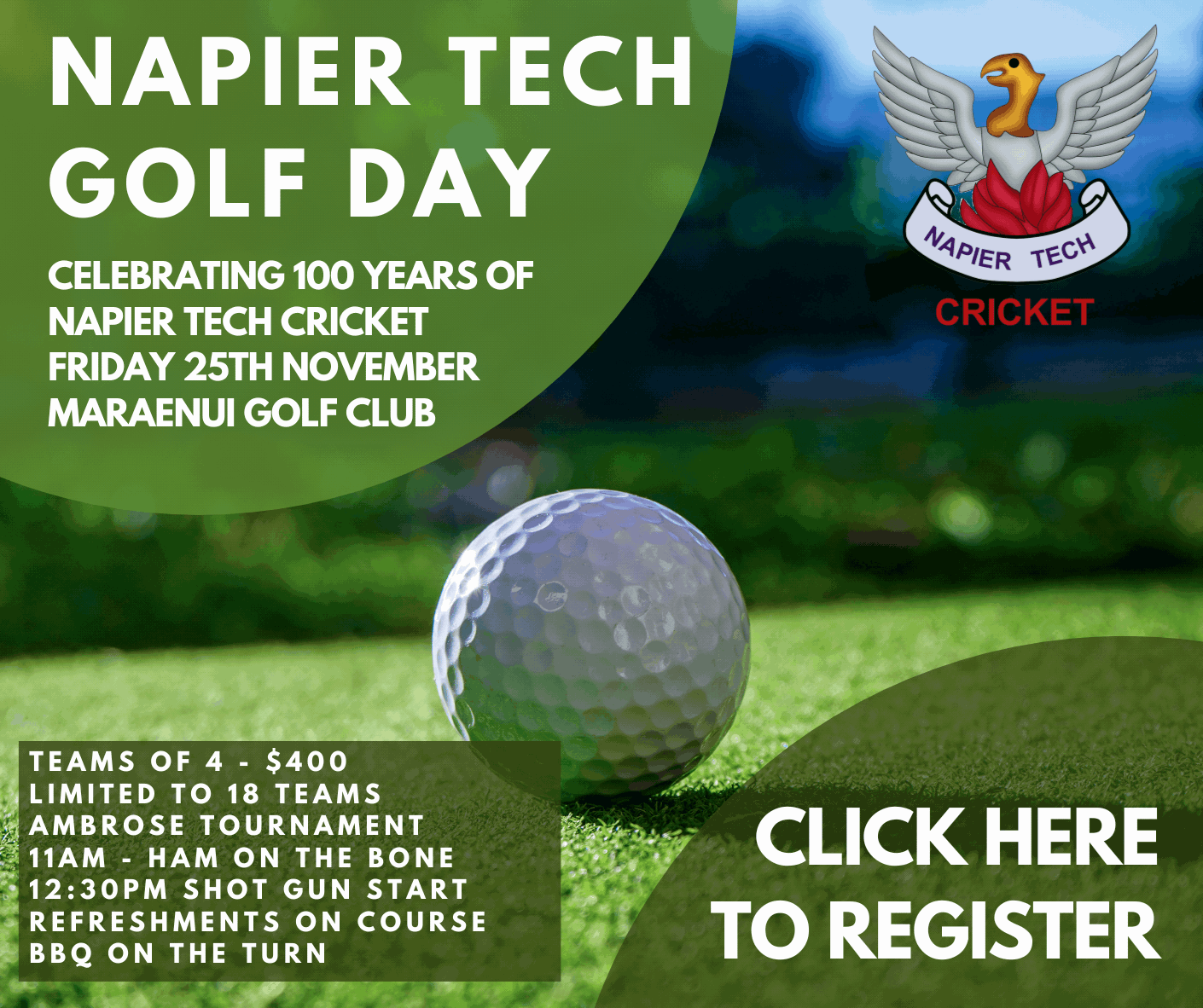 Napier Tech Old Boys Cricket Club - Home
