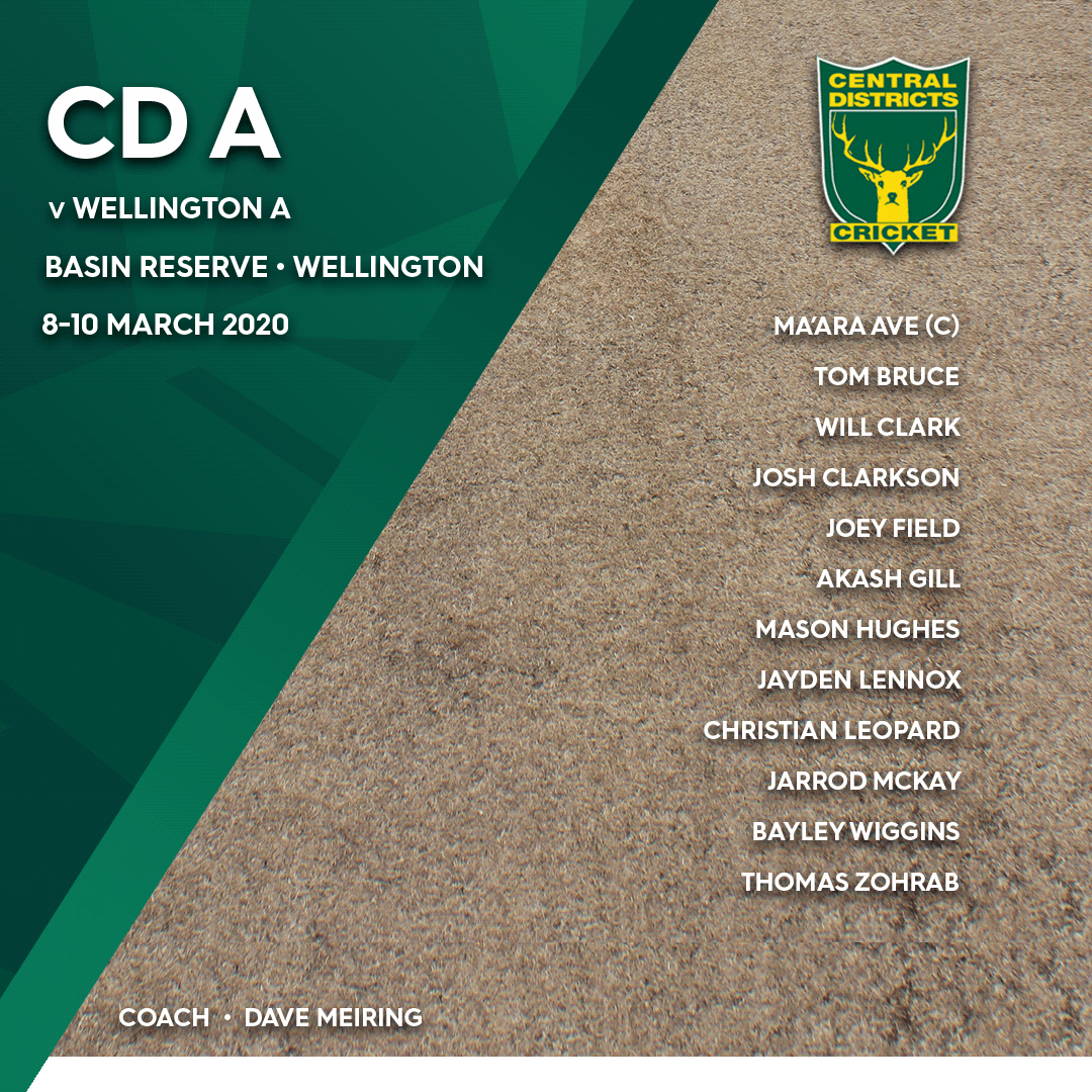 CD A OFF TO WELLINGTON