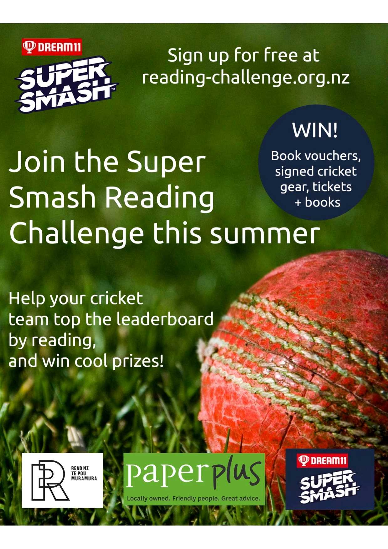NEW! SUPER SMASH READING CHALLENGE
