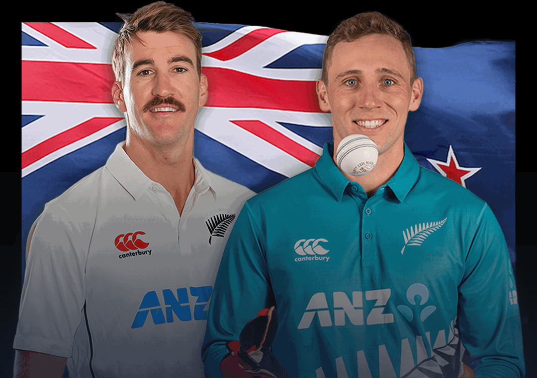 DANE CLEAVER, BLAIR TICKNER IN BLACKCAPS TEST SQUAD