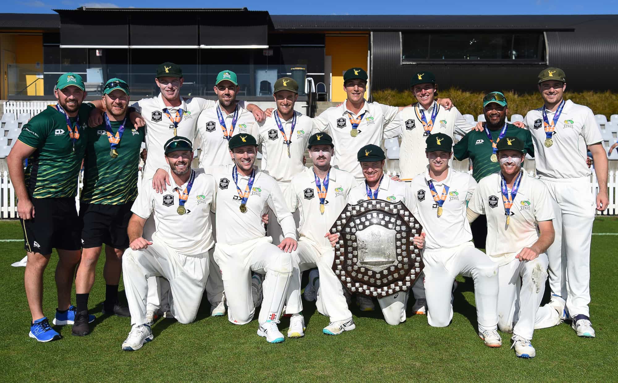 STAGS LIFT THE PLUNKET SHIELD AS WELL!