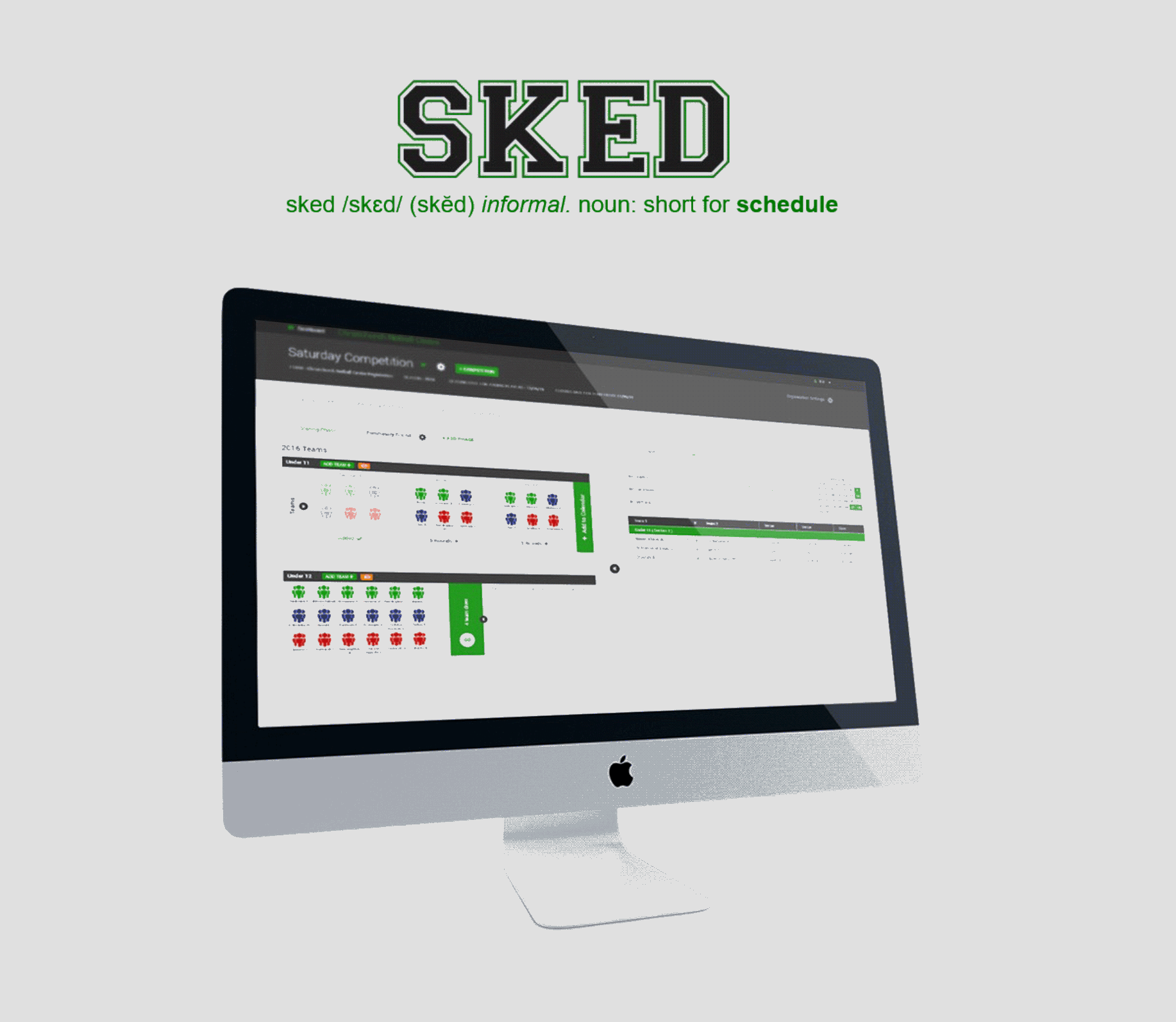 SKED™ Competition Management System for Centres