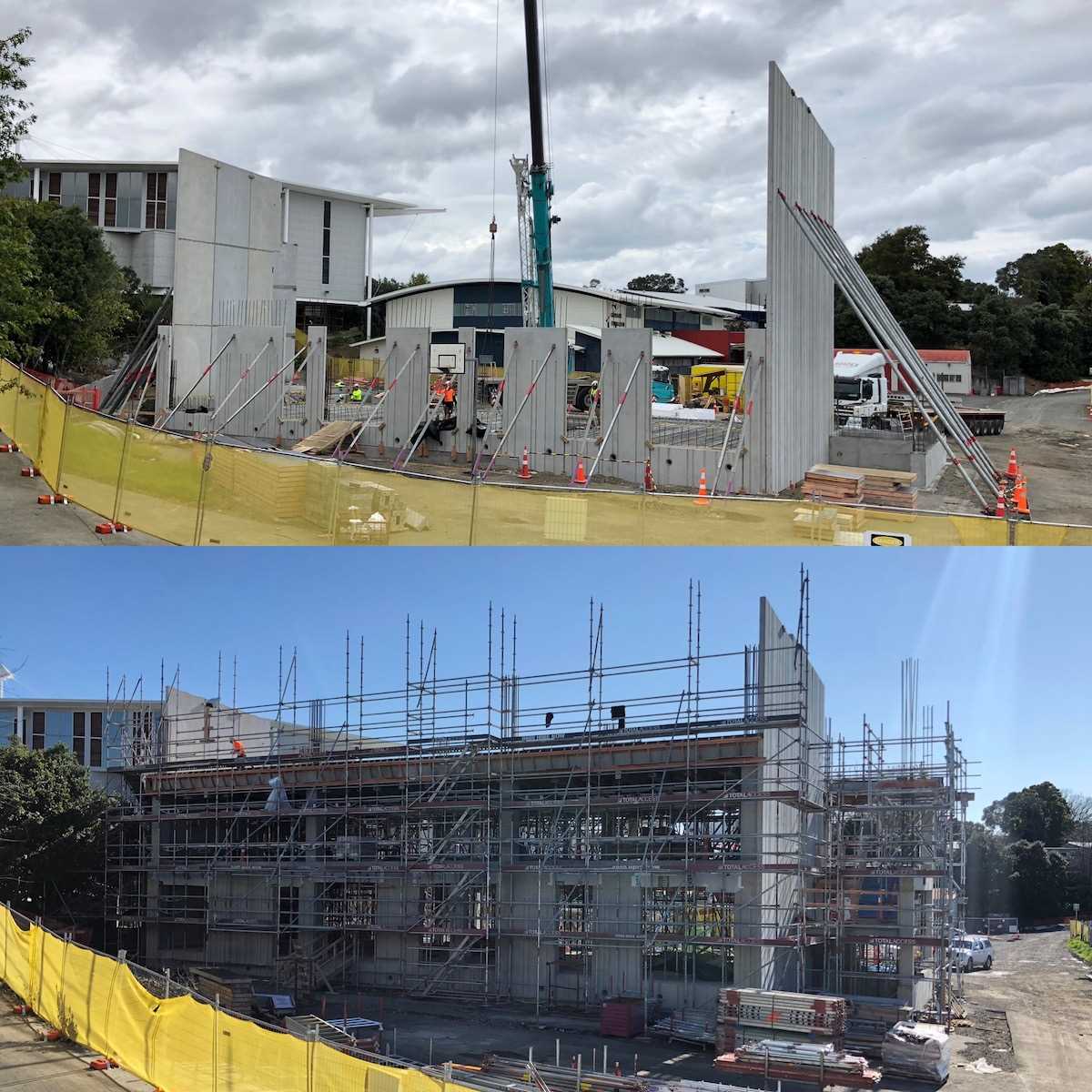New Classroom Block Progressing Well