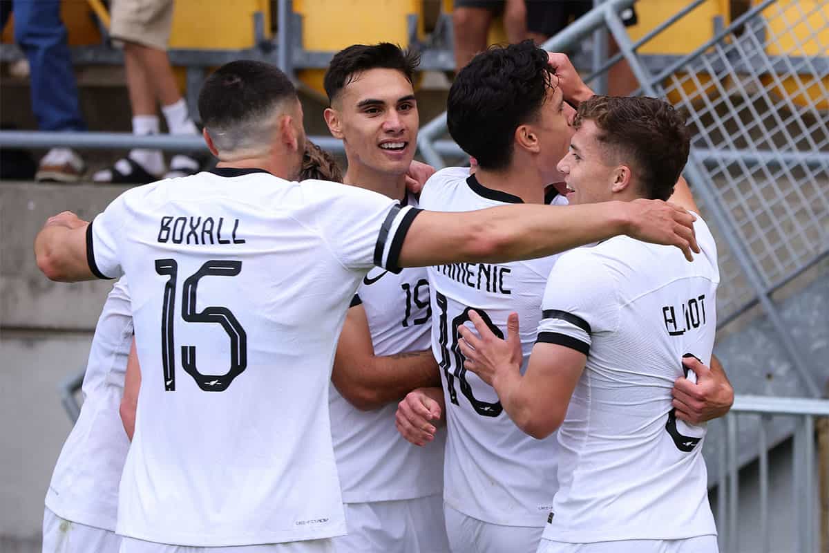 All Whites win in Wellington