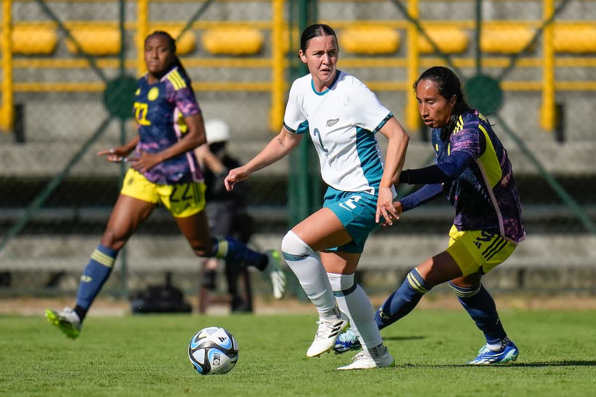 Ford Football Ferns end 2023 with narrow defeat against Colombia
