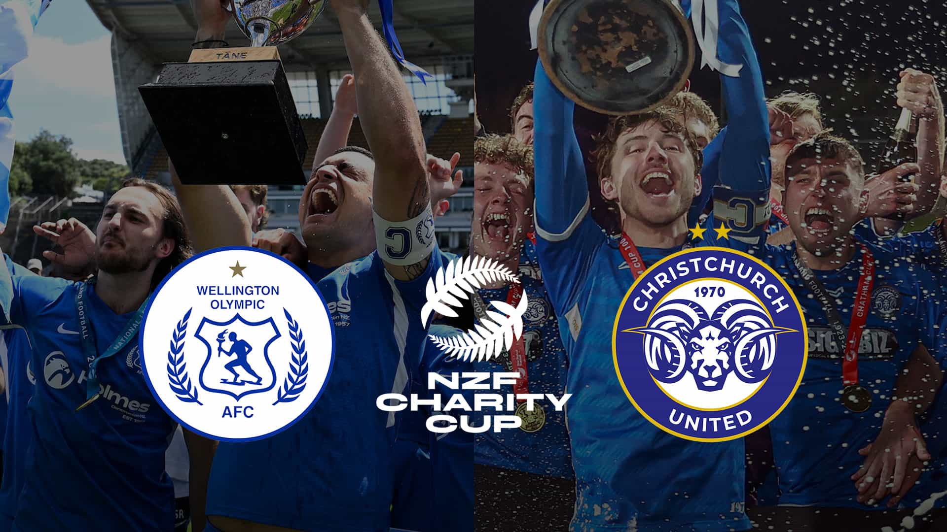 Pre-match buildup to the NZF Charity Cup showdown between Wellington ...