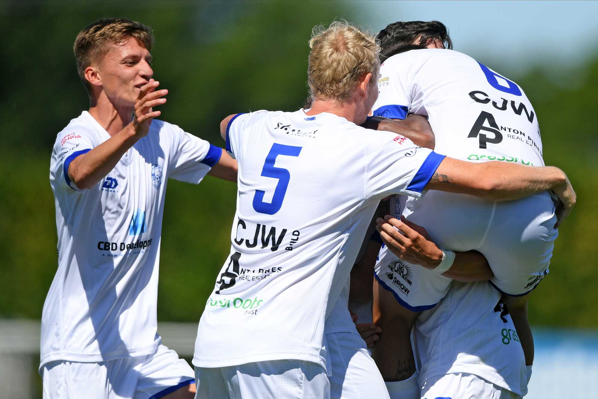 Hamilton Wanderers vs Auckland City FC - ISPS Handa Men's Premiership ...