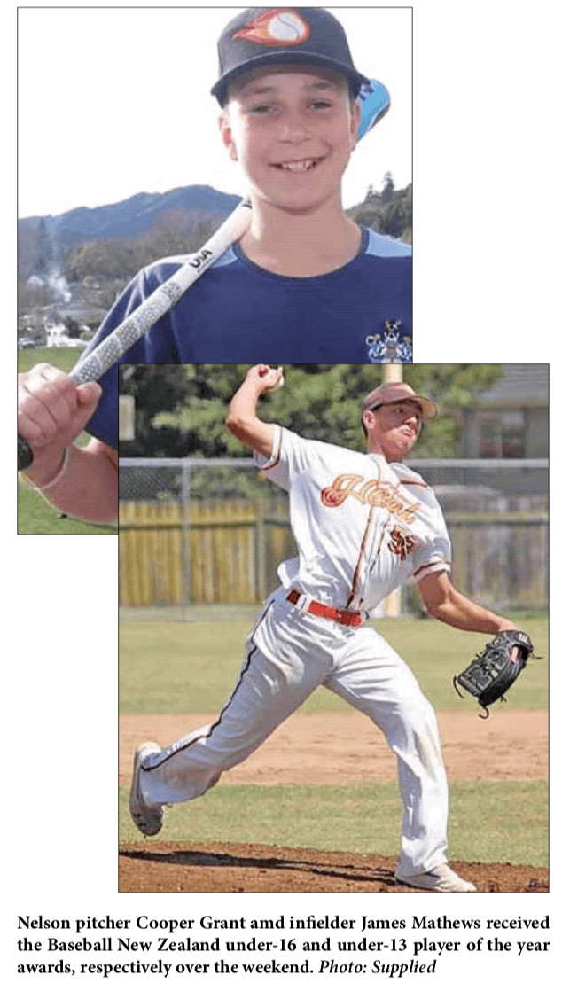 Local baseball duo receive national honour